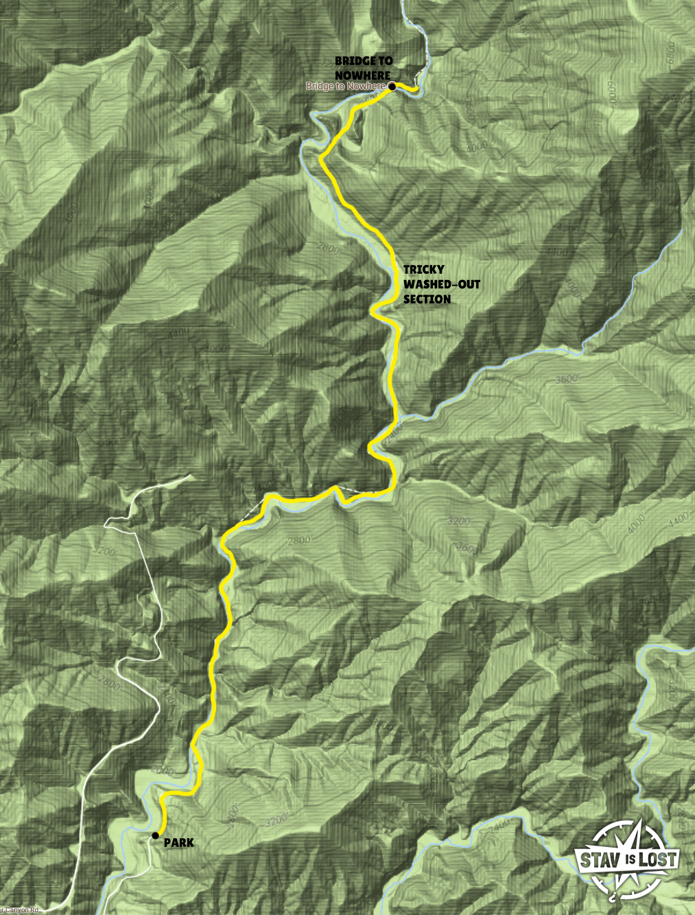 Hiking Bridge to Nowhere in Angeles National Forest, California