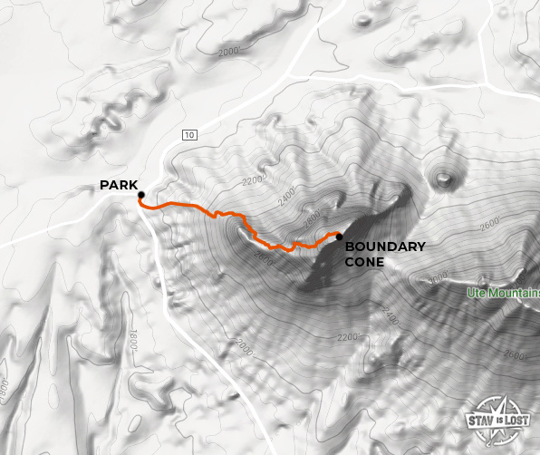 Map of Boundary Cone - Stav is Lost