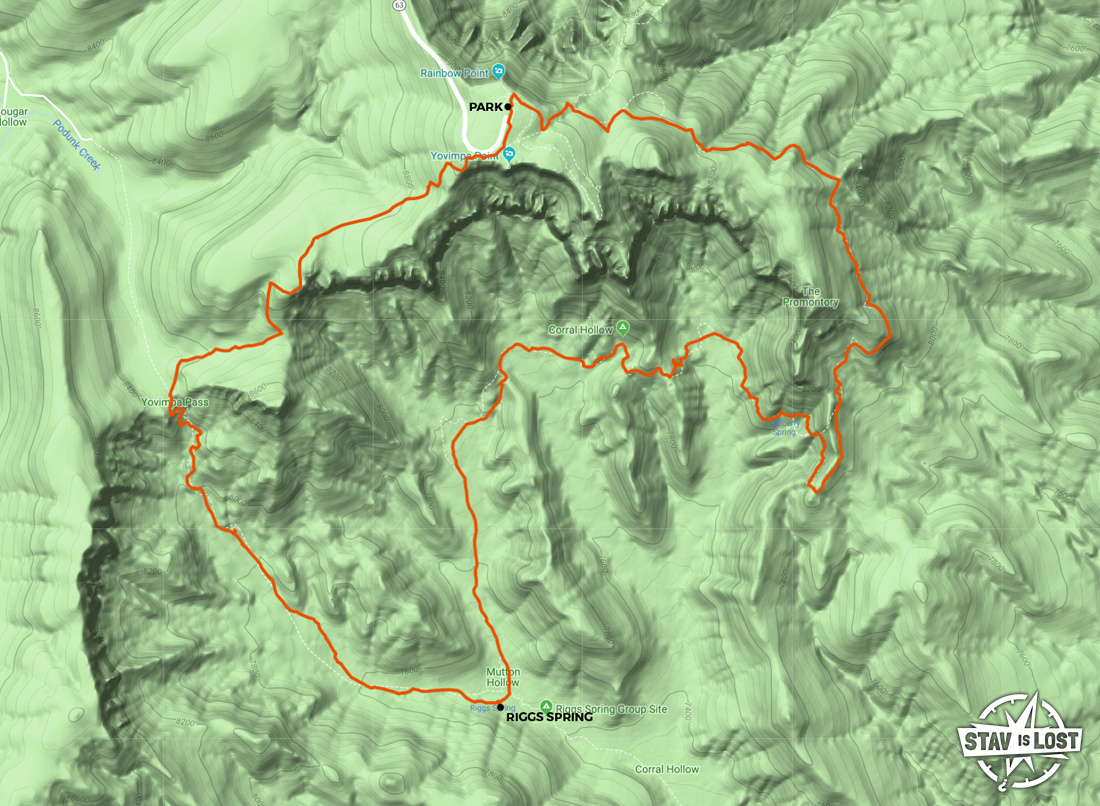 Hiking Riggs Spring Loop in Bryce Canyon National Park, Utah