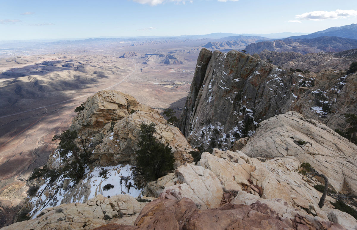 Hike Mount Wilson via First Creek Canyon in Red Rock Canyon National ...