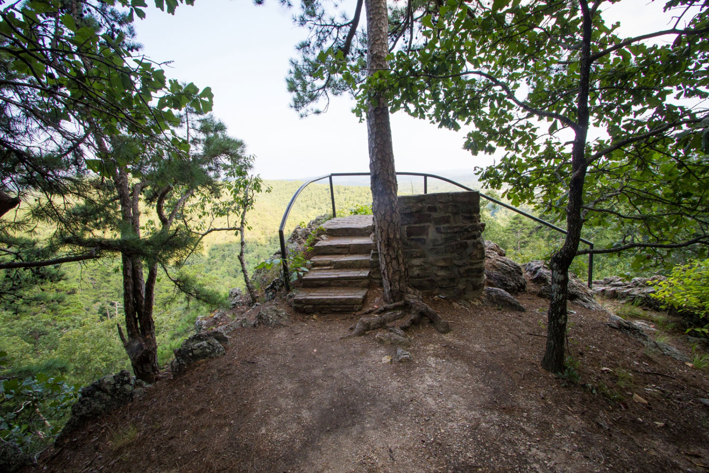 Hike North Mountain via Gulpha Gorge and Goat Rock Loop in Hot Springs ...