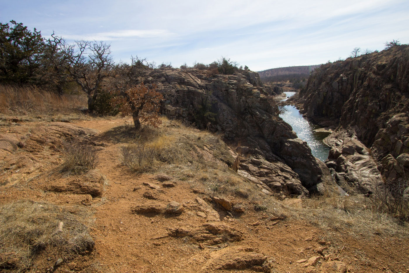 Hike Kite Trail to Bison Trail Loop in Wichita Mountains Wildlife ...