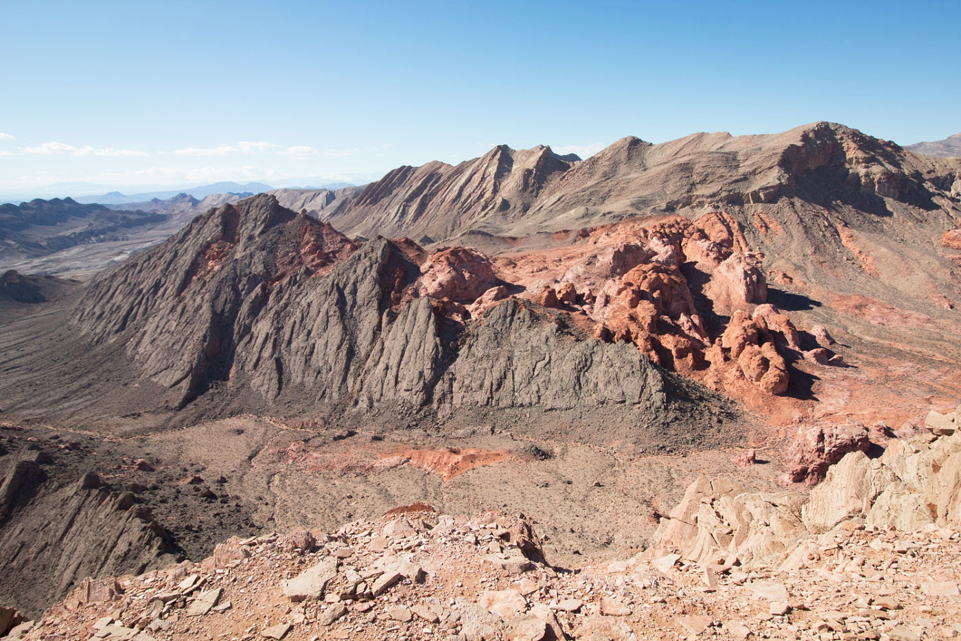 Hiking Murphys, Polytick, Anniversary Narrows Peaks in Lake Mead ...