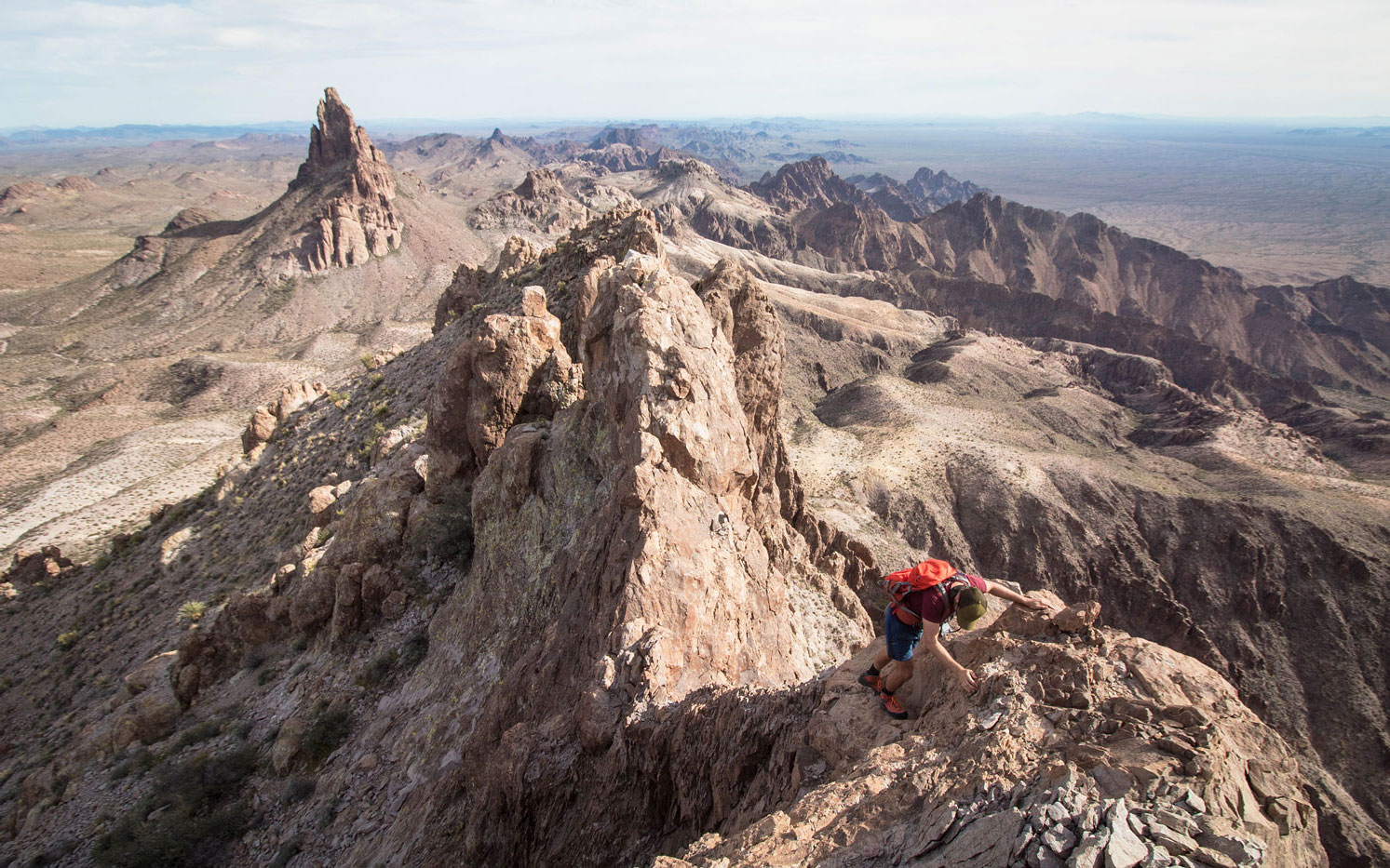 Hike Old Smokey Mountain in Kofa National Wildlife Refuge - Stav is Lost