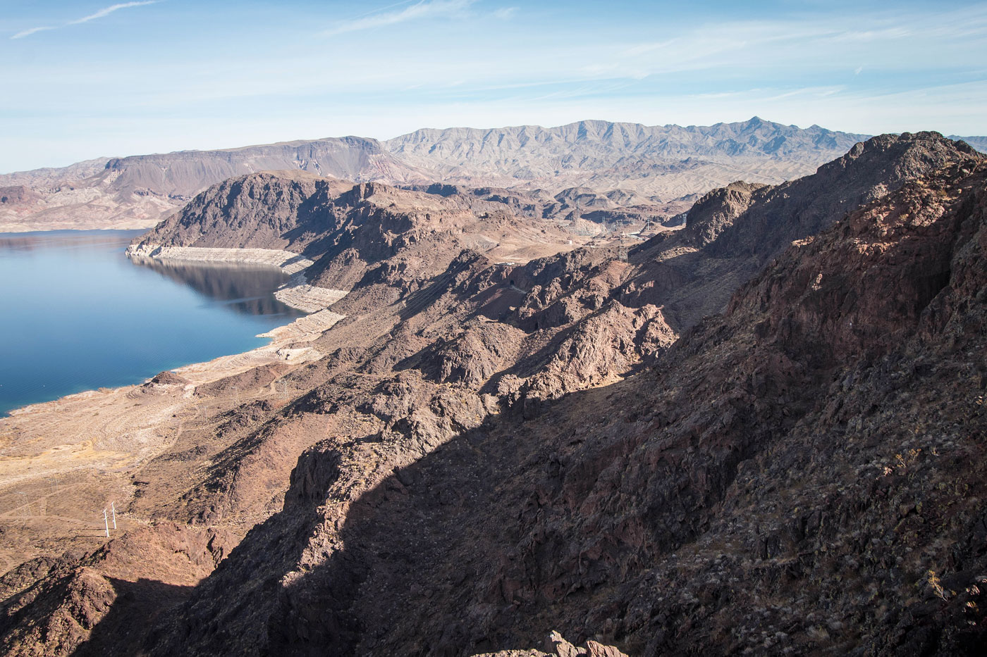 Hike Promontory Point and Rough Benchmark in Lake Mead National ...