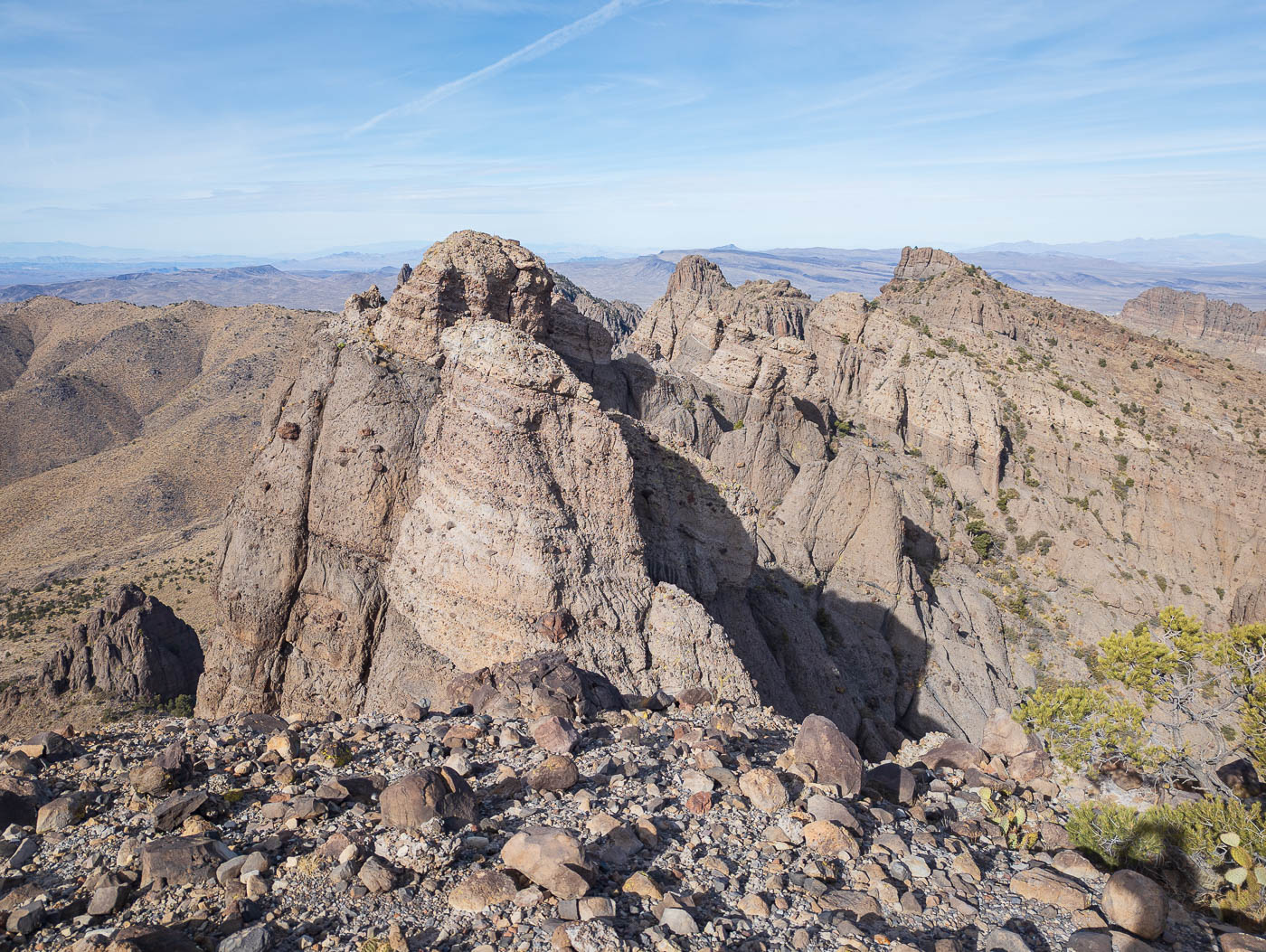 Hike Cerbat Mountains Pinnacles (Peak 5748) in Mount Tipton Wilderness ...